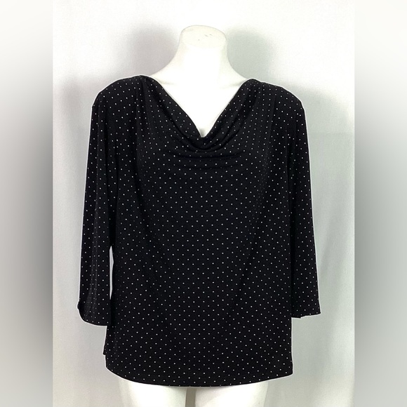 Ruby Rd. | Tops | Ruby Rdglitter Cowl Neck Top | Poshmark